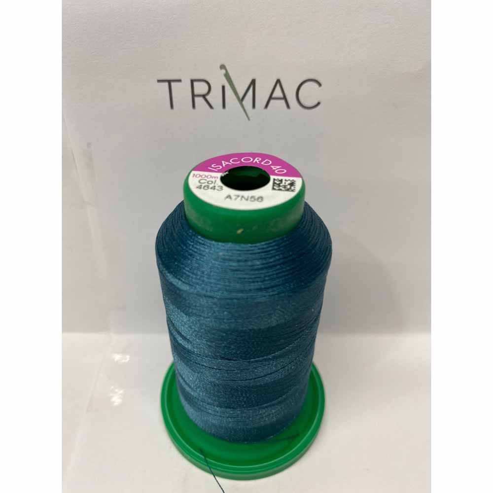 ISACORD 4643 Filato in poliestere lucido - Trimac Macchine Per Cucire