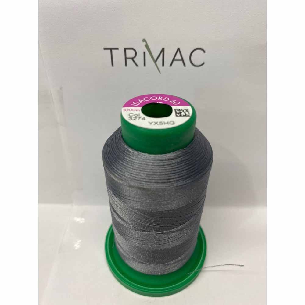 ISACORD 3274 Filato in poliestere lucido - Trimac Macchine Per Cucire