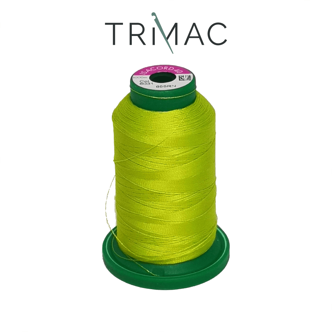 ISACORD 6031 | Filato in Poliestere Lucido - Trimac Macchine Per Cucire
